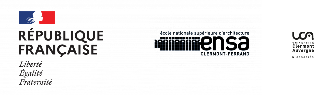 ENSACF - Ecole Nationale Supérieure d'Architecture de Clermont-Ferrand